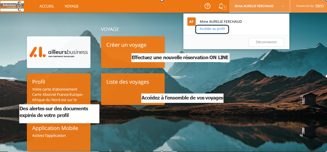 Première connexion – KDS Neo